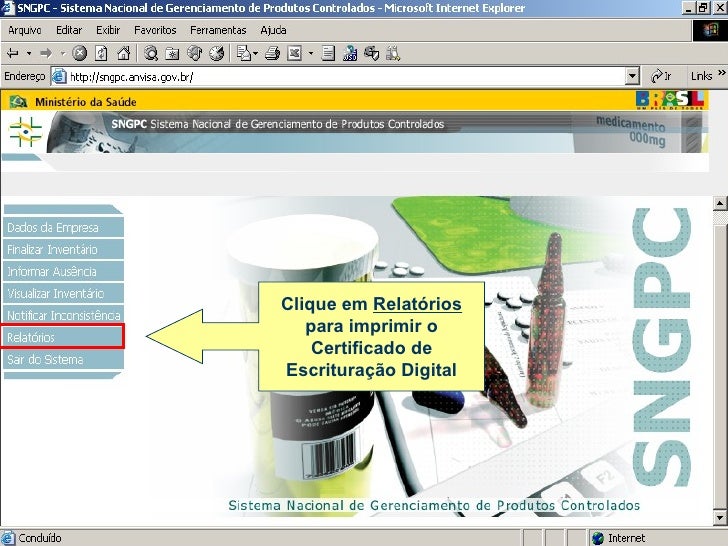 Sngpc Passo A Passo (Rdc 27 2007)