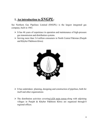 SNGPL [D] | PDF | Civil Engineering Industry | Industries