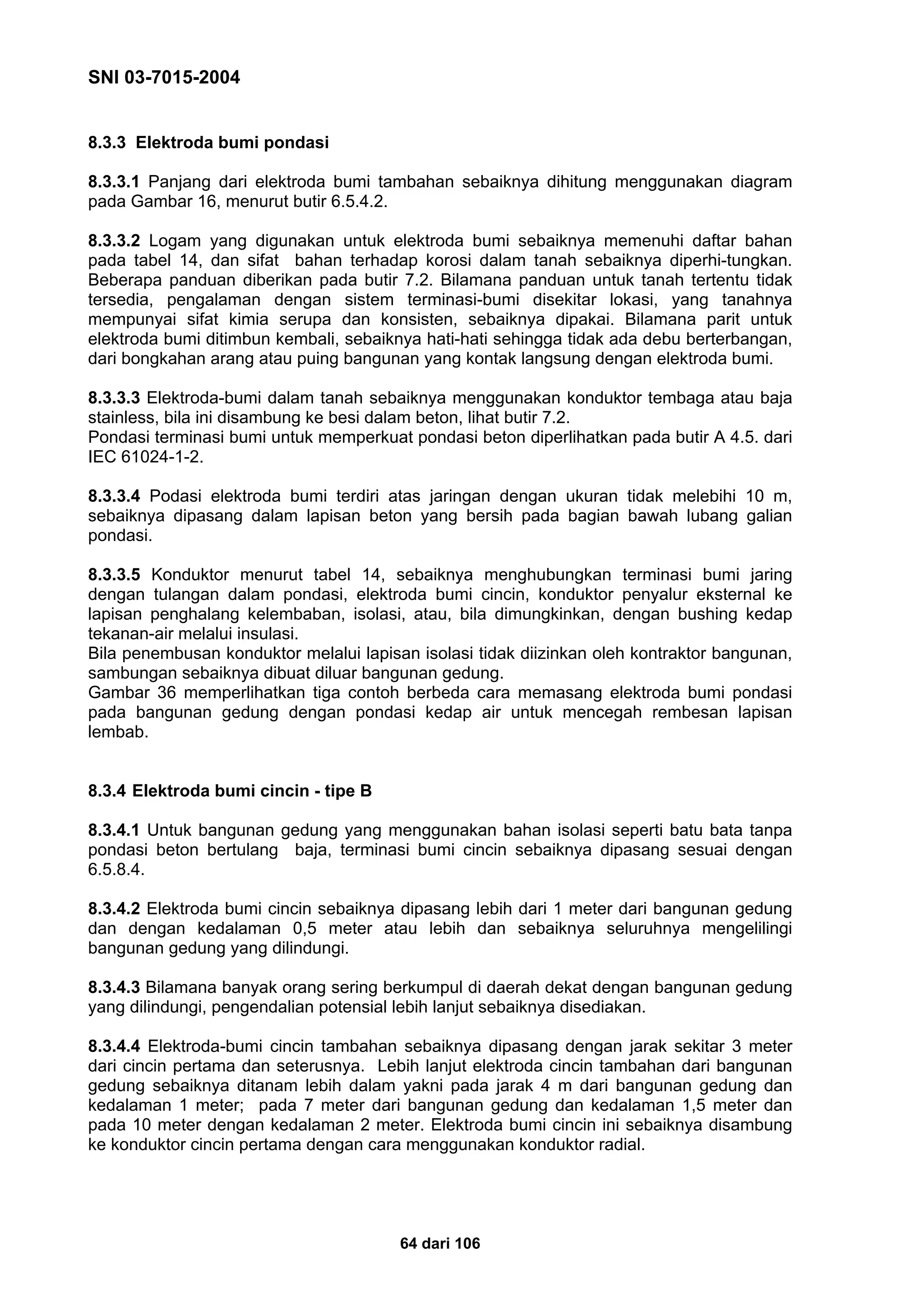 sni-03-7015-2004-proteksi terhadap petir | PDF