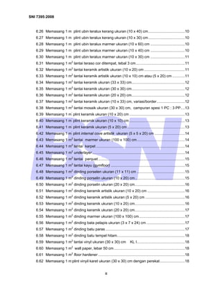 Sni 7395-2008-tata cara perhitungan harga satuan pekerjaan penutup ...