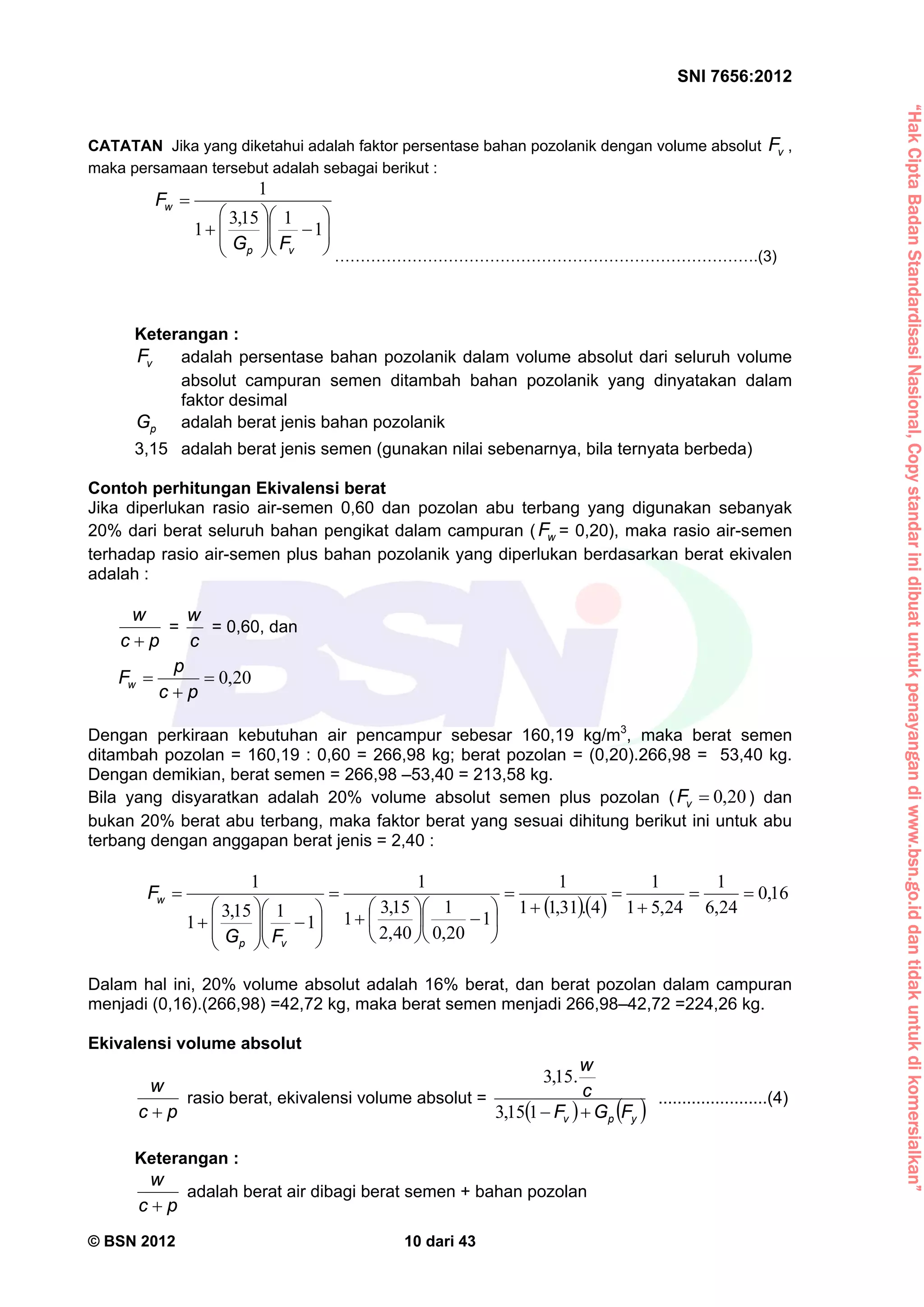 Sni 7656-2012 | PDF