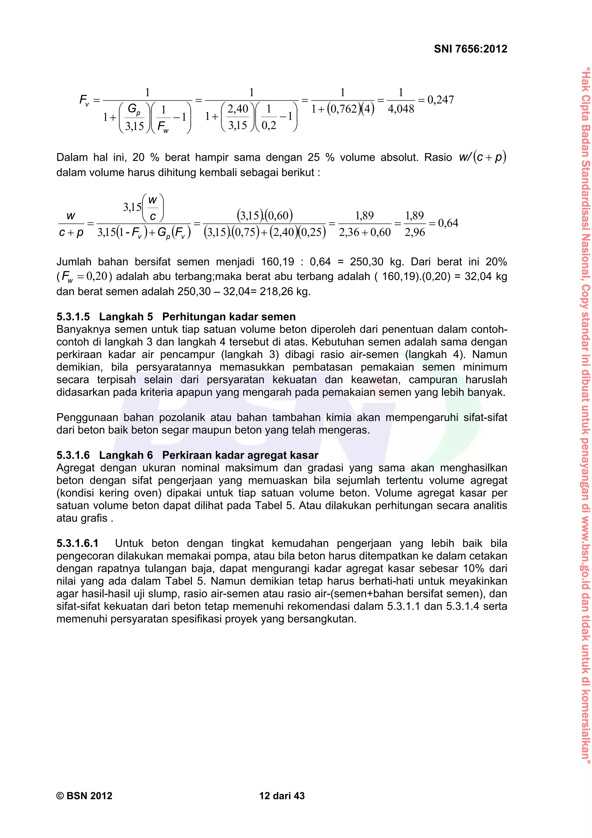 Sni 7656-2012 | PDF