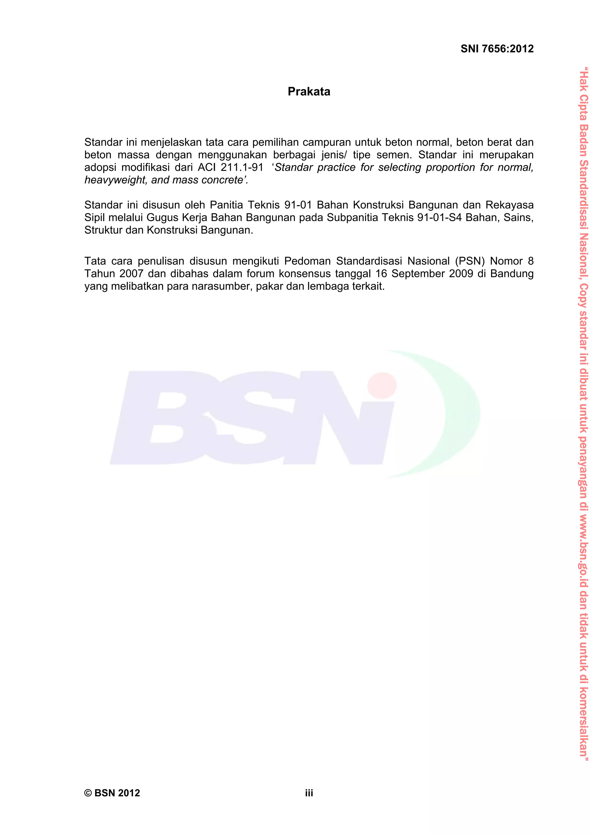 Sni 7656-2012 | PDF