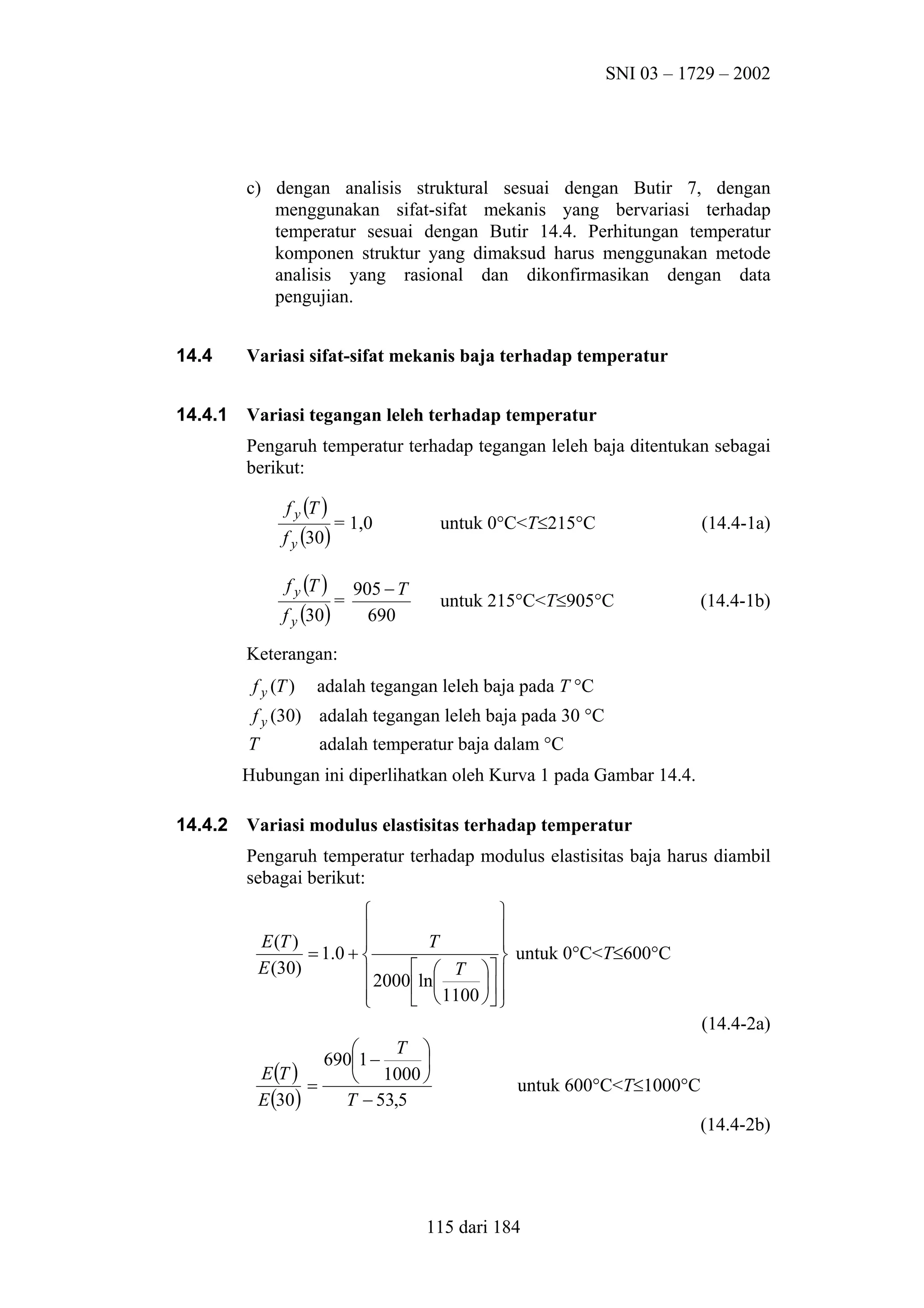 SNI 03 - 1729 - 2002 TATA CARA PERENCANAAN STRUKTUR BAJA UNTUK BANGUNAN ...