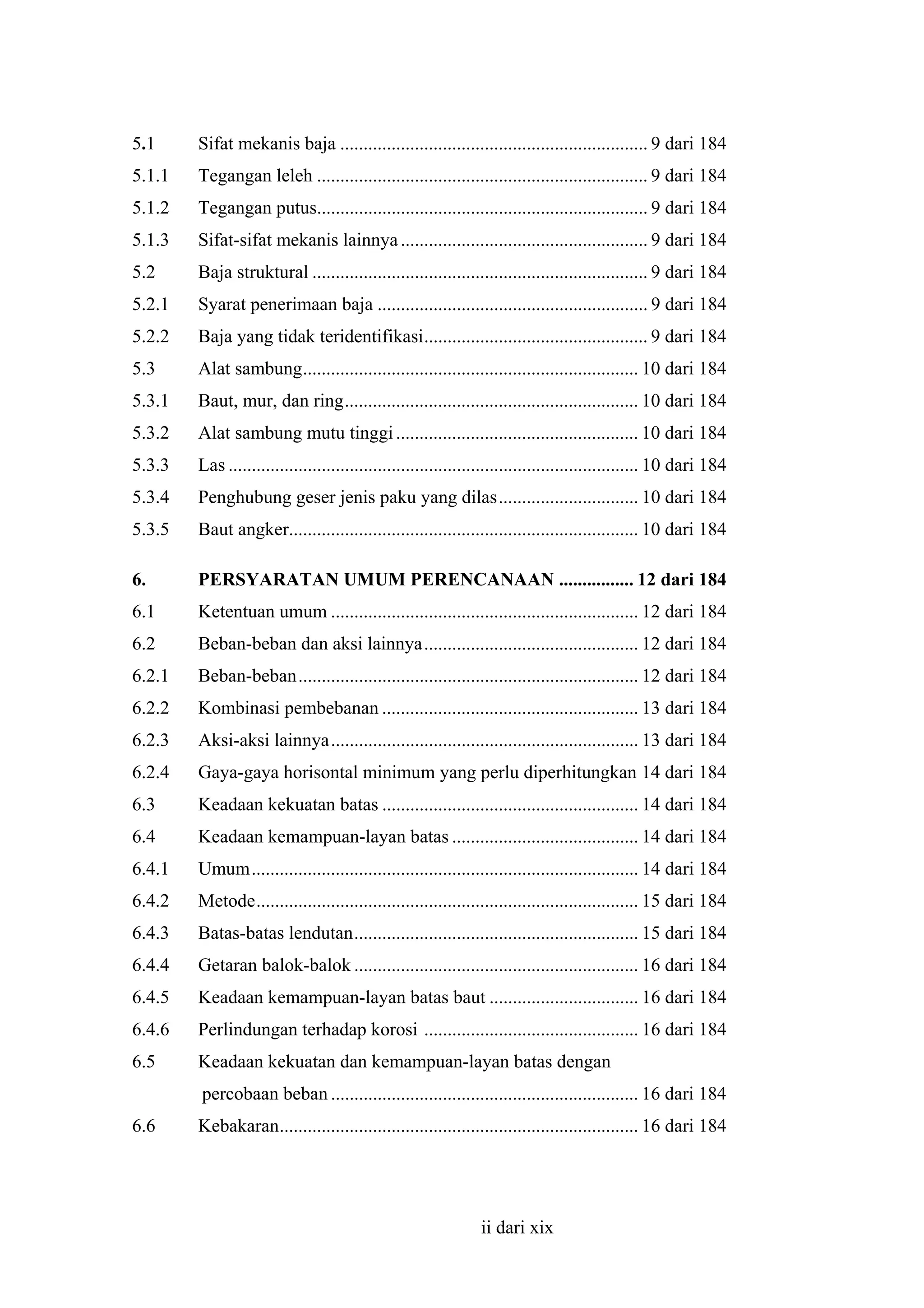 SNI 03 - 1729 - 2002 TATA CARA PERENCANAAN STRUKTUR BAJA UNTUK BANGUNAN GEDUNG | PDF