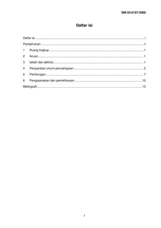 Sni 03 6197 2000 | PDF