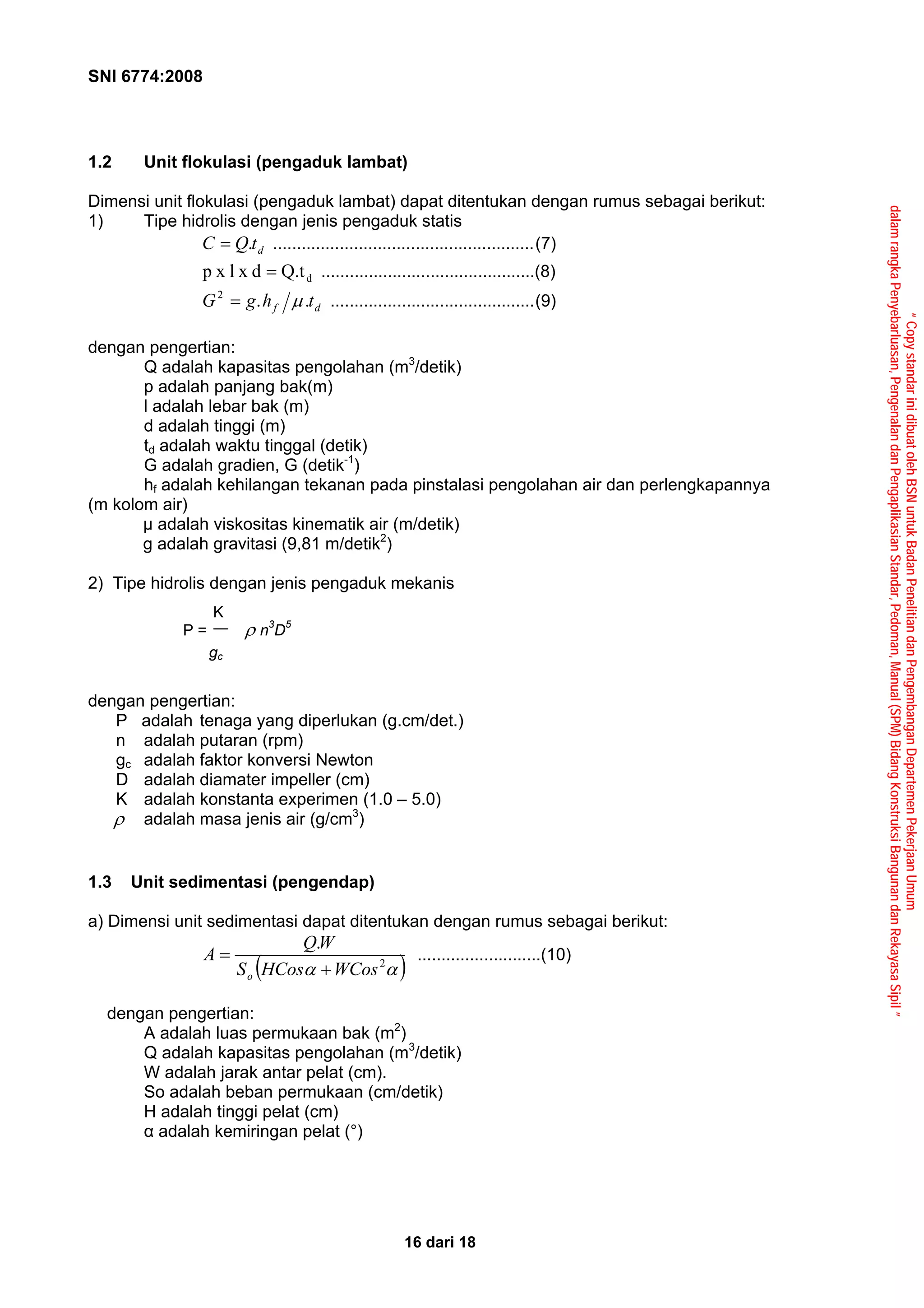 Sni 6774 2008.air bersih | PDF
