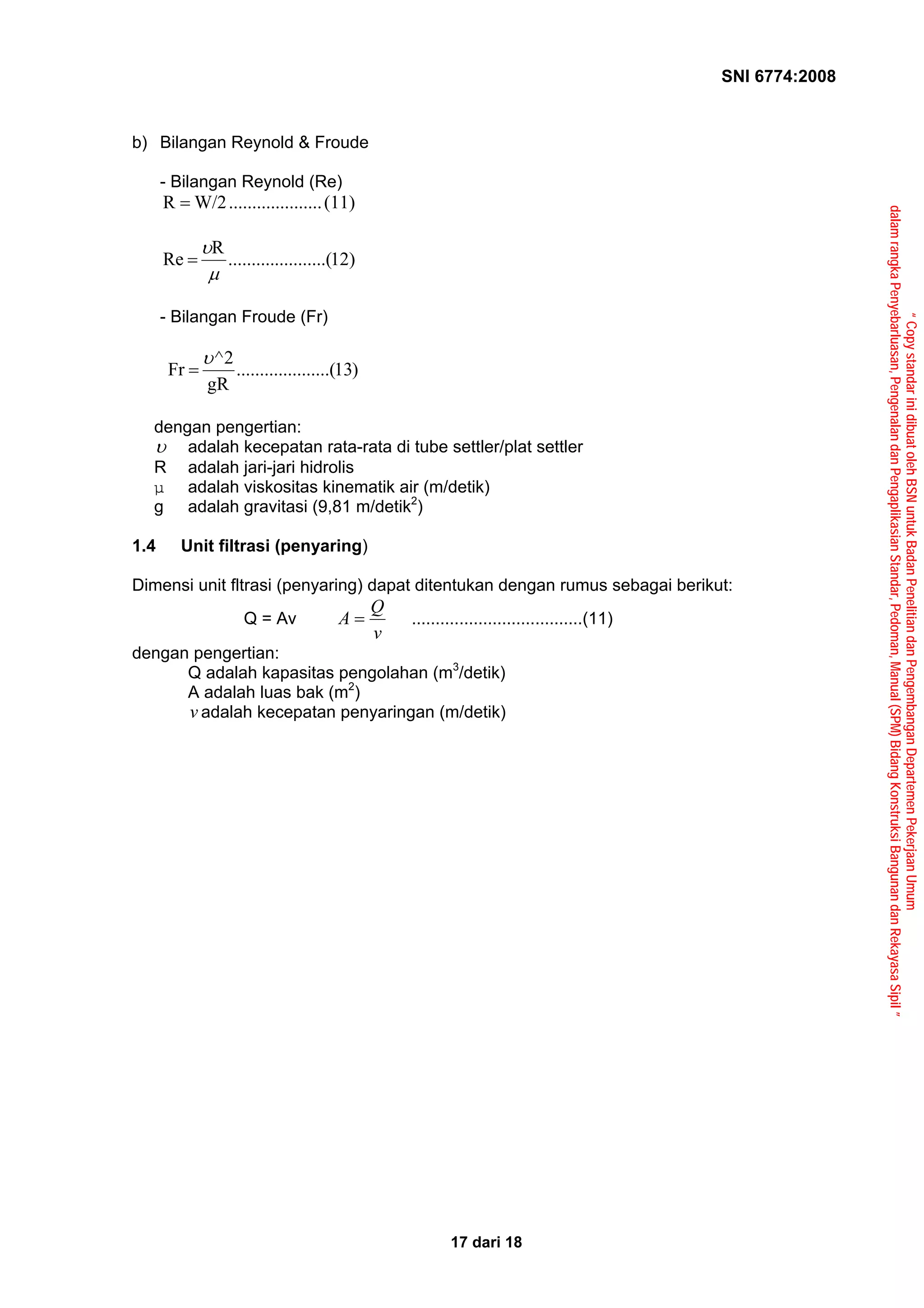 Sni 6774 2008.air bersih | PDF