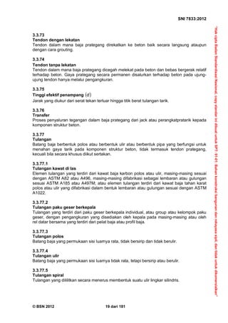 SNI beton 7833-2012 Tata cara perancangan beton pracetak dan beton ...