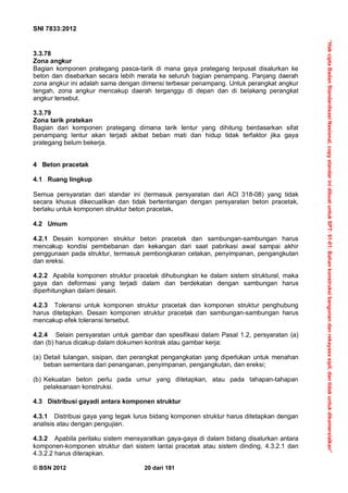 SNI beton 7833-2012 Tata cara perancangan beton pracetak dan beton ...