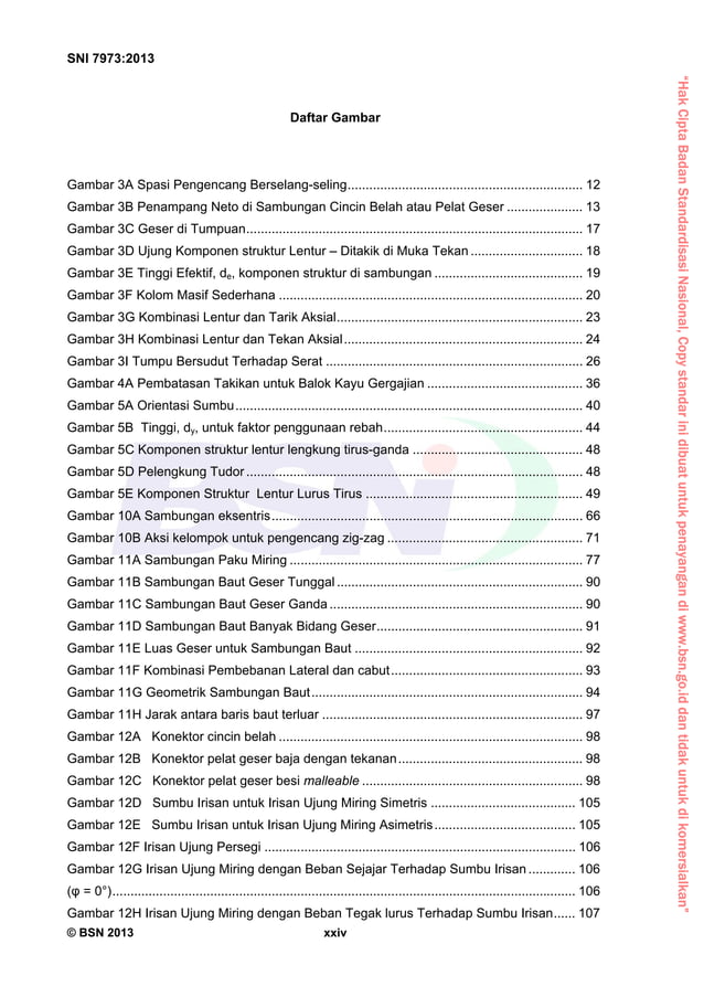 Sni 7973 2013 spesifikasi desain untuk konstruksi kayu | PDF