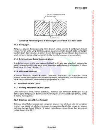 Sni 7973 2013 spesifikasi desain untuk konstruksi kayu | PDF