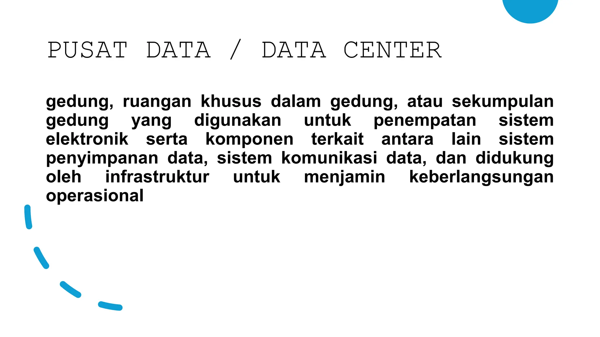 PENGENALAN SNI8799 UNTUK PUSAT DATA INDONESIA | PPTX