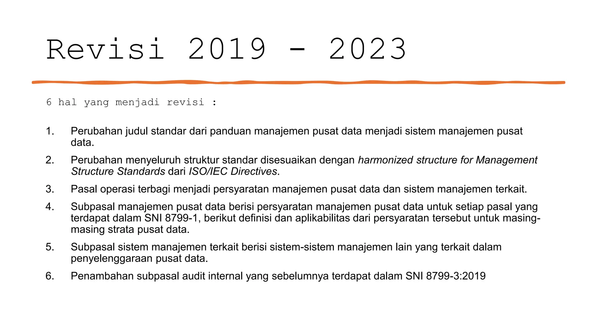 PENGENALAN SNI8799 UNTUK PUSAT DATA INDONESIA | PPTX