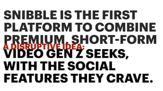 Snibble introduction - january 2021 | PDF