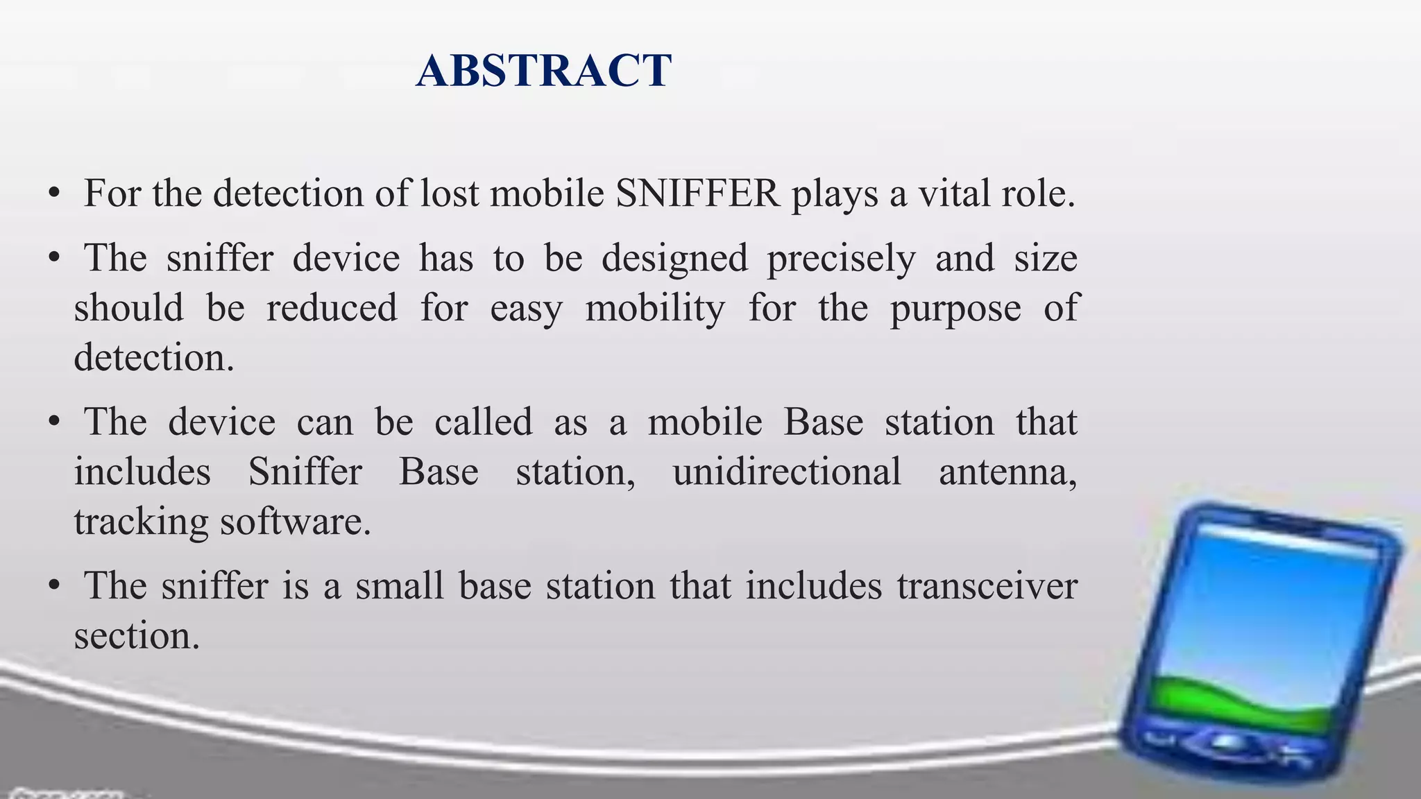 sniffer technology.pptx