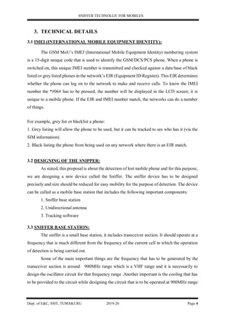 Sniffer Technology Complete Report | PDF