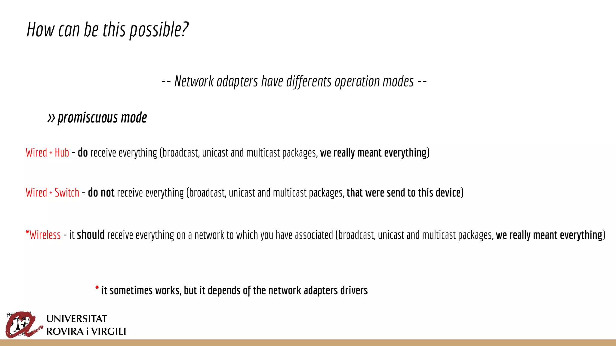 Sniffers: Wired and Wireless Network | PDF