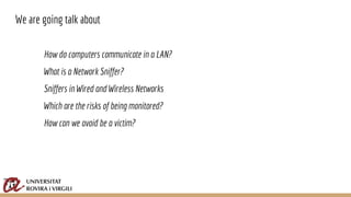 Sniffers: Wired and Wireless Network | PDF