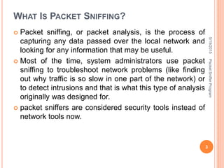 Packet Sniffer | PPT