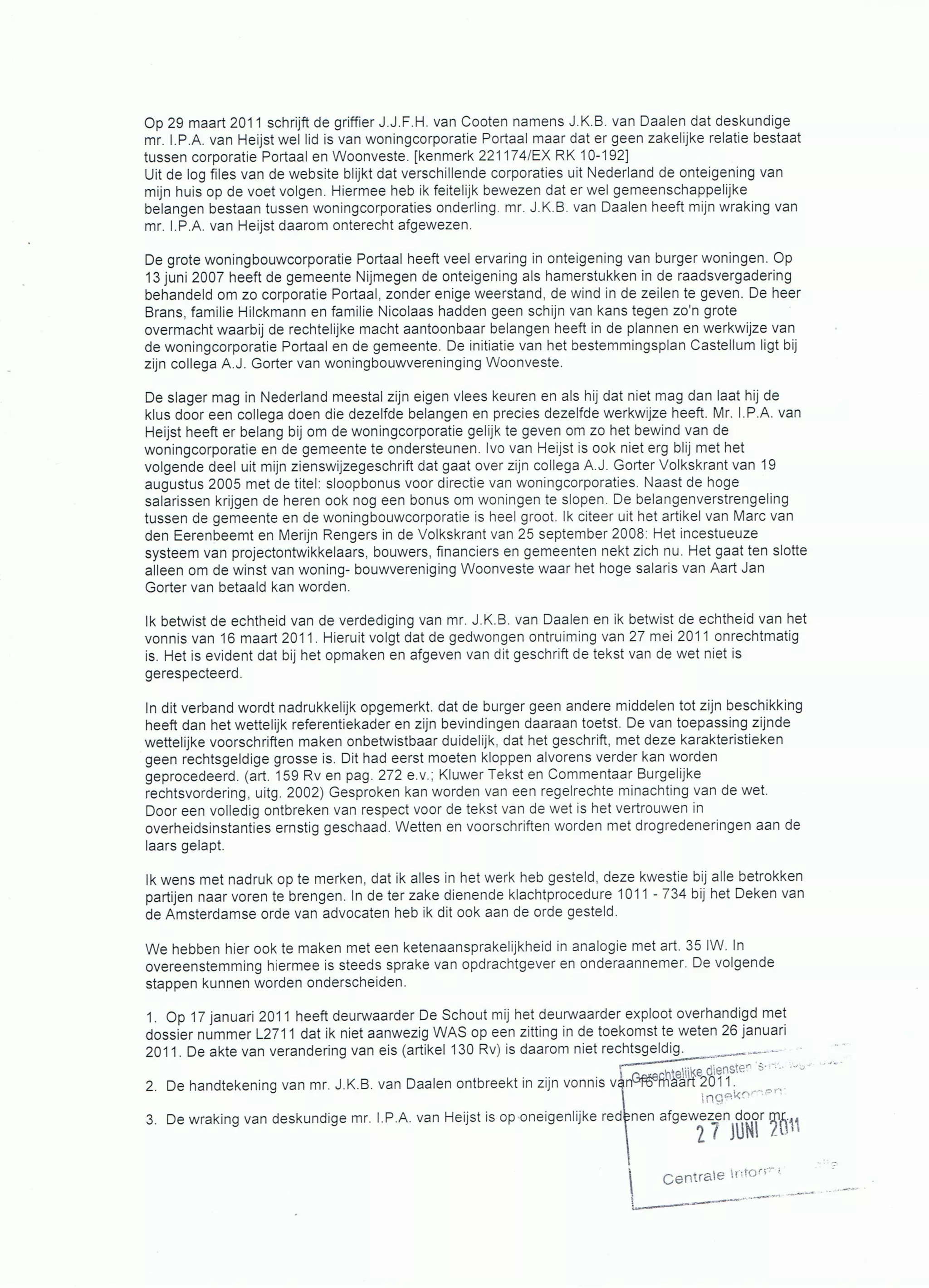 mr. H.A.W. Snijders president Den Bosch | PDF