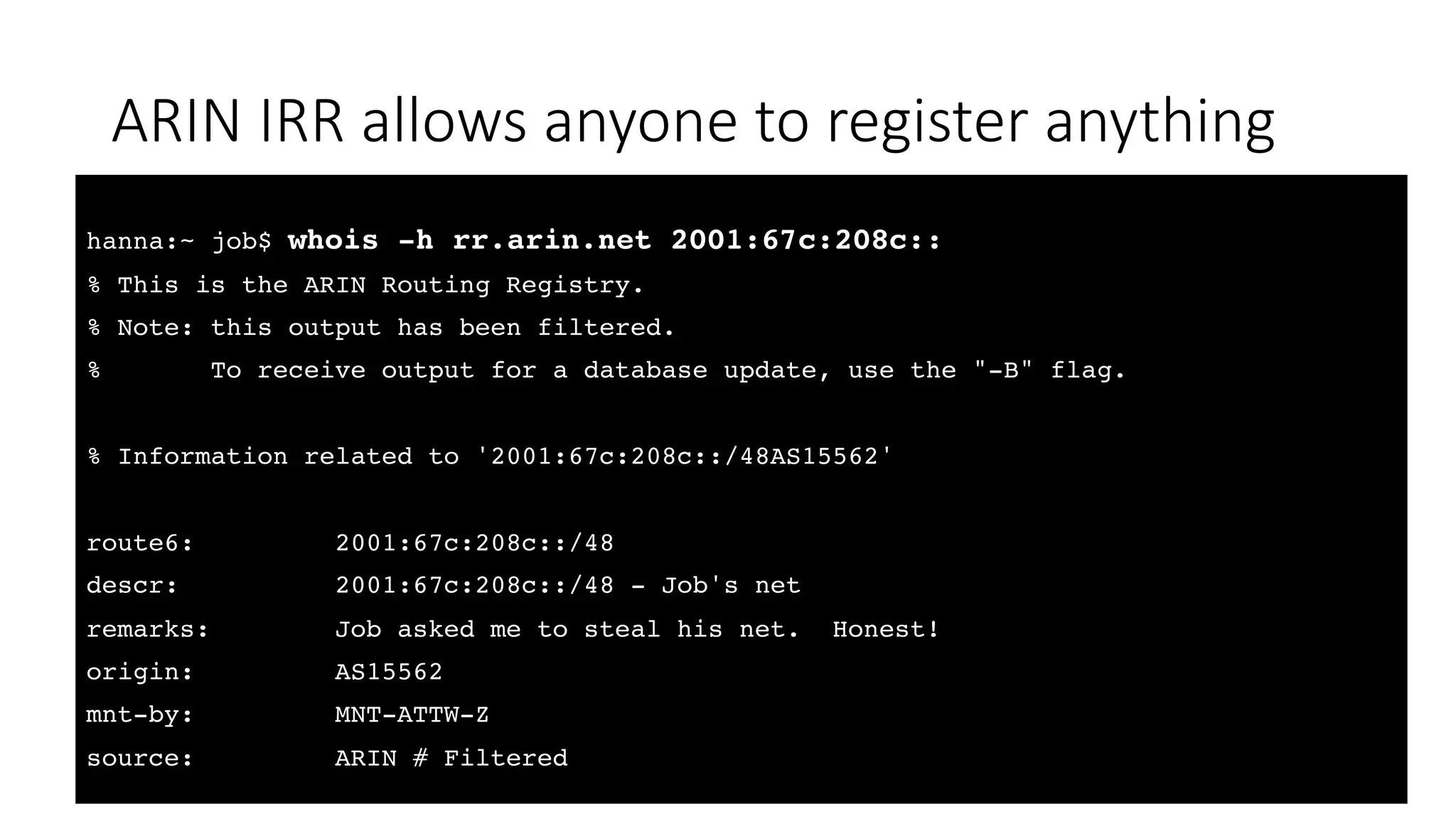 Routing Security Roadmap | PPT