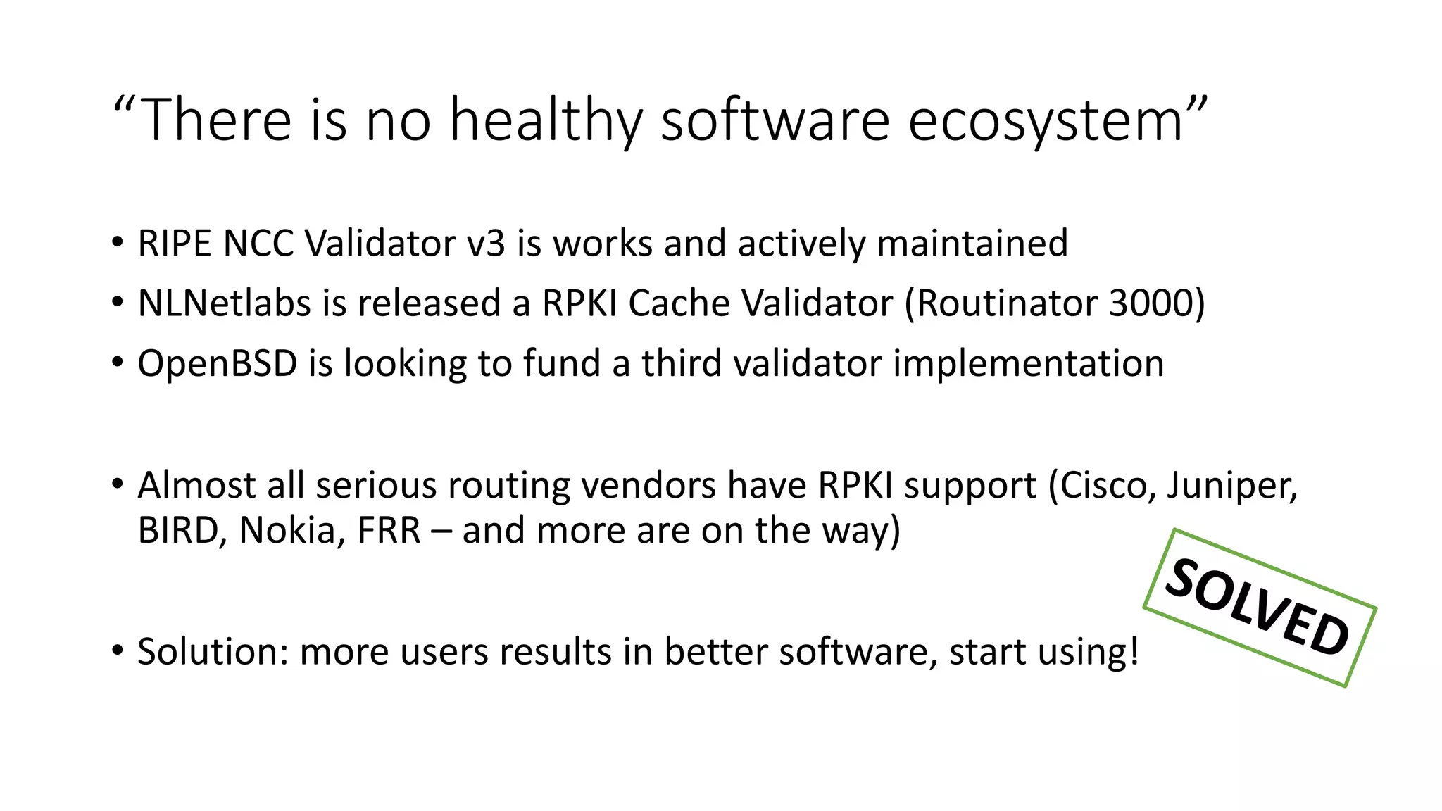 Routing Security Roadmap | PPT
