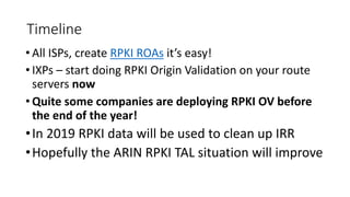 Routing Security Roadmap | PPT