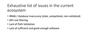 Routing Security Roadmap | PPT