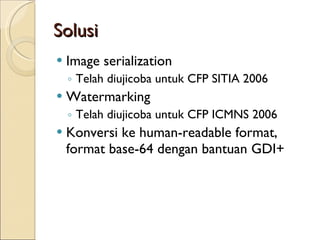 SNIKTI 2007 | PPT