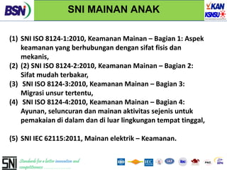 SNI mainan anak | PDF