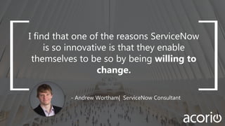 ServiceNow Wins #1 Most Innovative Company in World (Forbes) | PPT