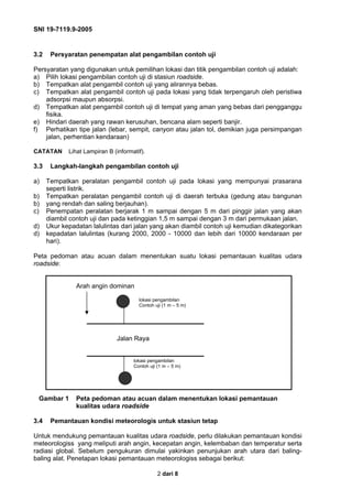 SNI 19-7119.9-2005 tentang Udara Ambien - Bagian 9: Penentuan Lokasi Pengambilan Contoh Uji ...