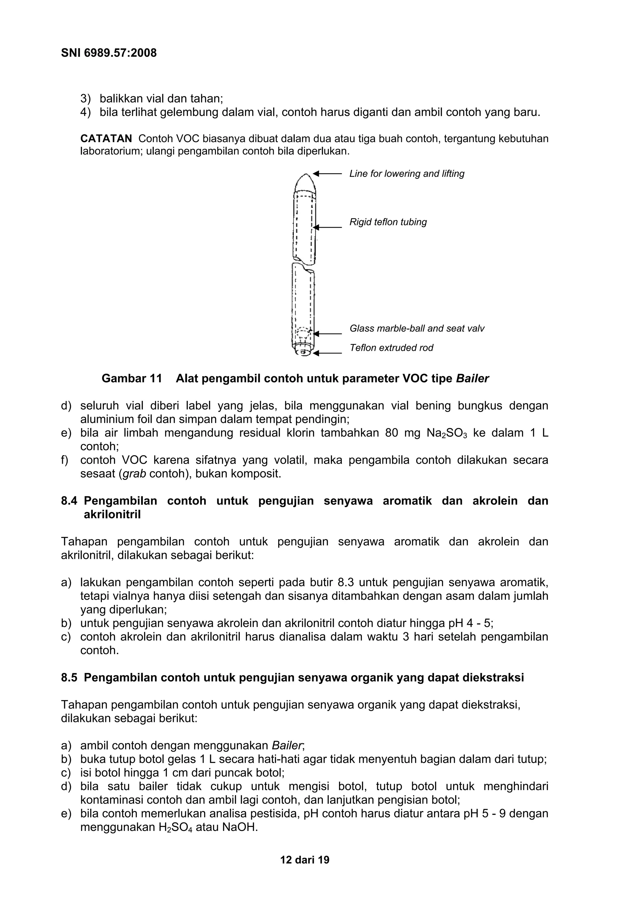 SNI 6989.57:2008 tentang Air dan Air Limbah - Bagian 57: Metoda ...