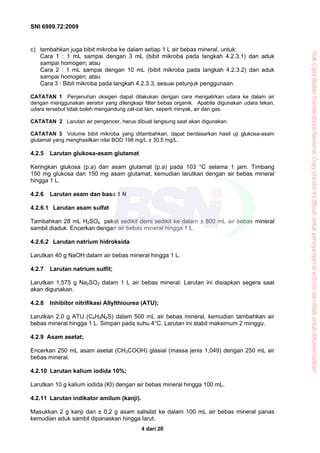 SNI 6989.72:2009 tentang Air dan Air Limbah - Bagian 72: Cara Uji ...