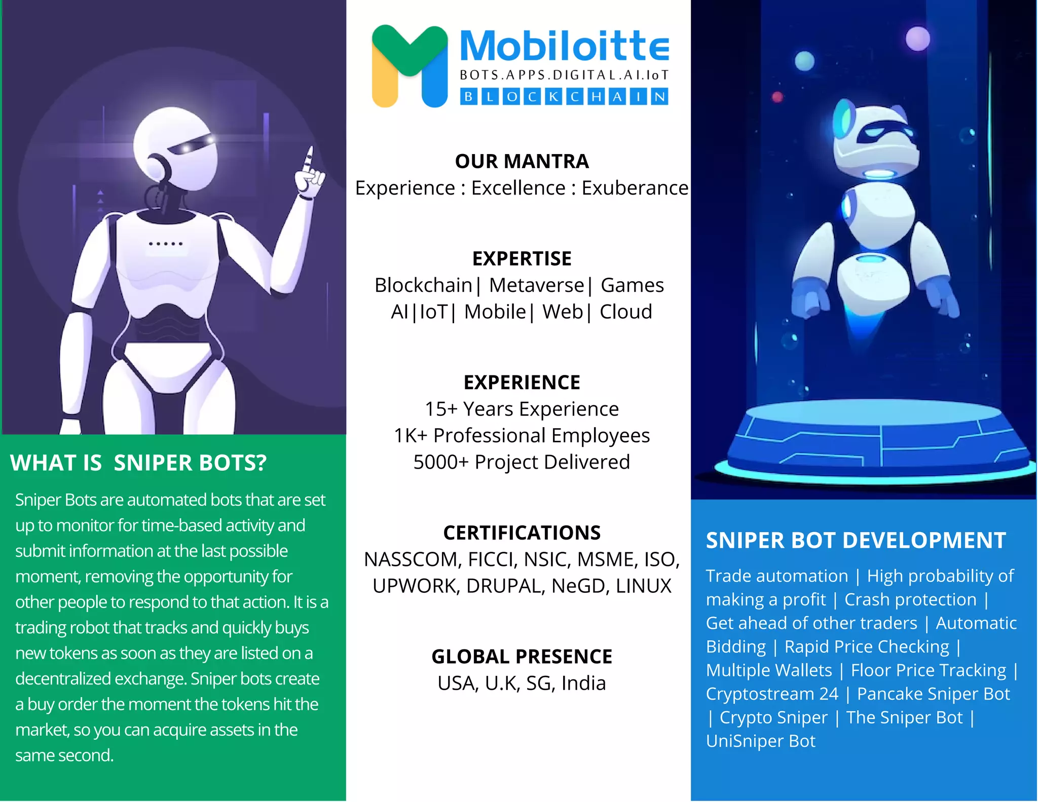 SniperBots Development Services | PPT | Free Download