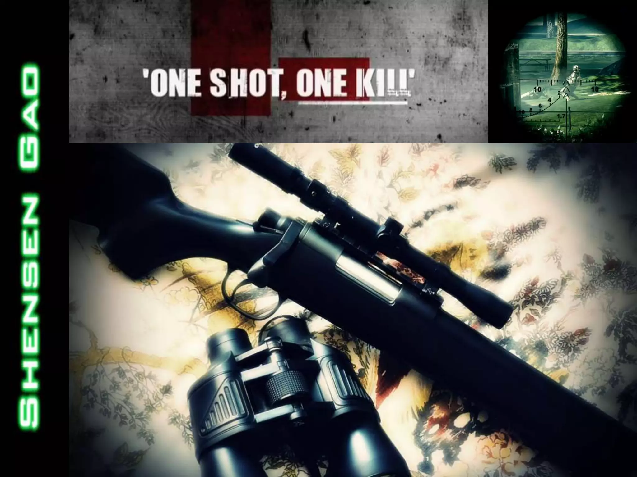 Video Gamer vs. Real Life Sniper Presentation | PPT