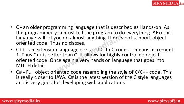 difference between c c++ c# difference between c c++ c#