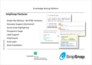Snip Snap Overview | PPT