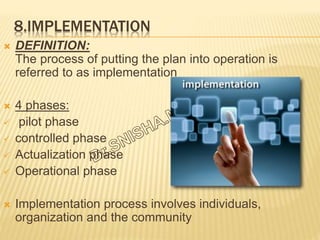 steps in planning - Public health dentistry | PPTX