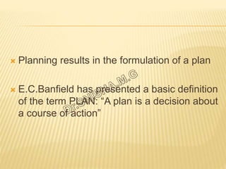 steps in planning - Public health dentistry | PPTX
