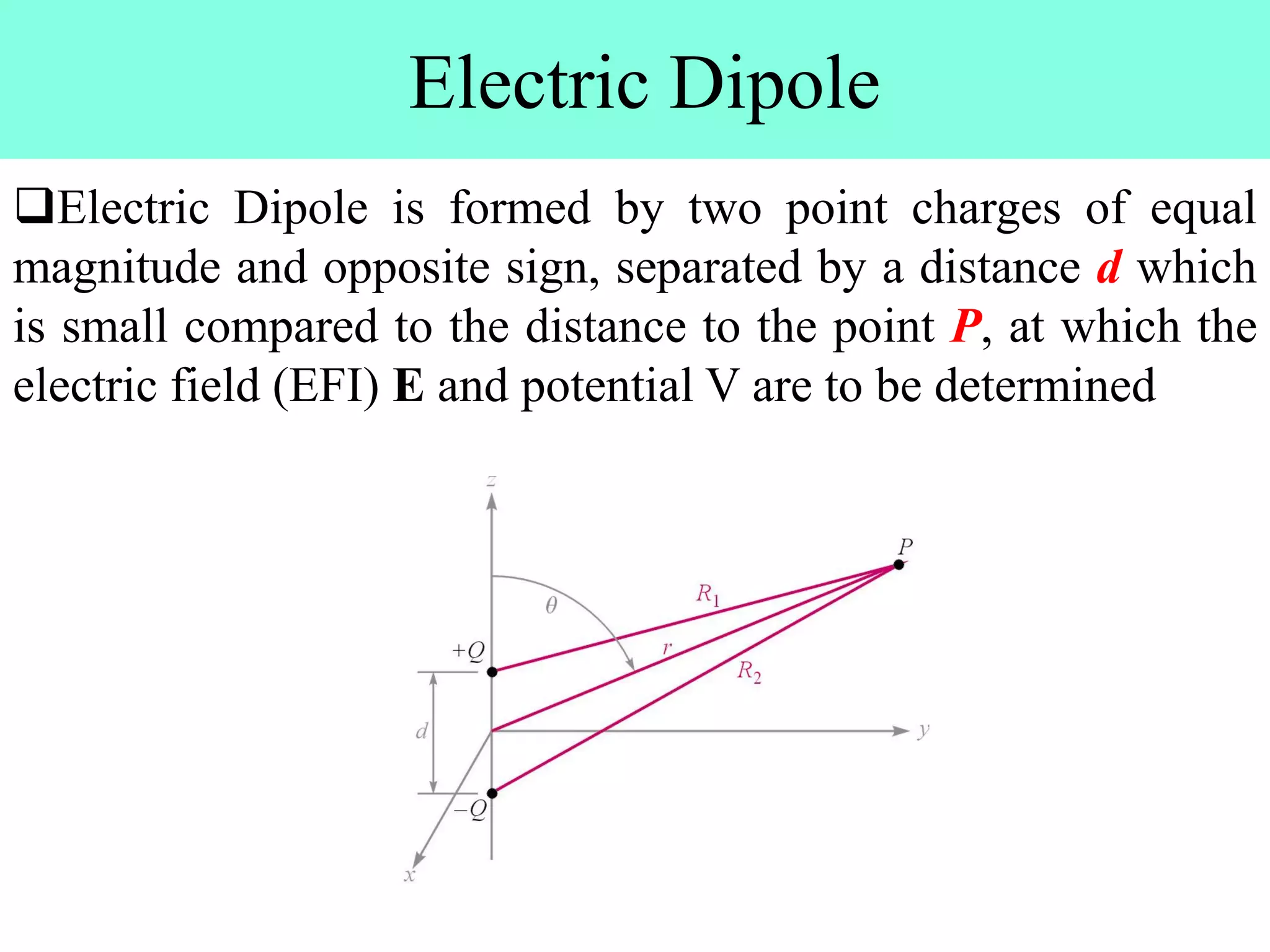 Electromagnetic Fields-UNIT2_Dipoles | PDF | Physics | Science