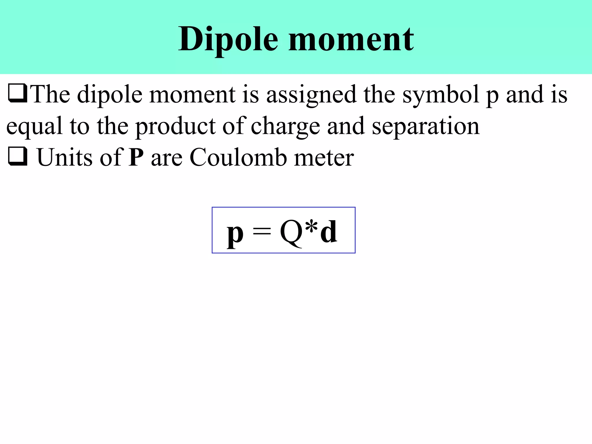 Electromagnetic Fields-UNIT2_Dipoles | PDF | Physics | Science