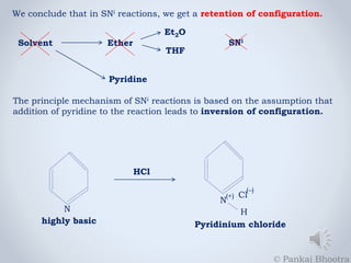 SNi Substitution Reactions | PPSX