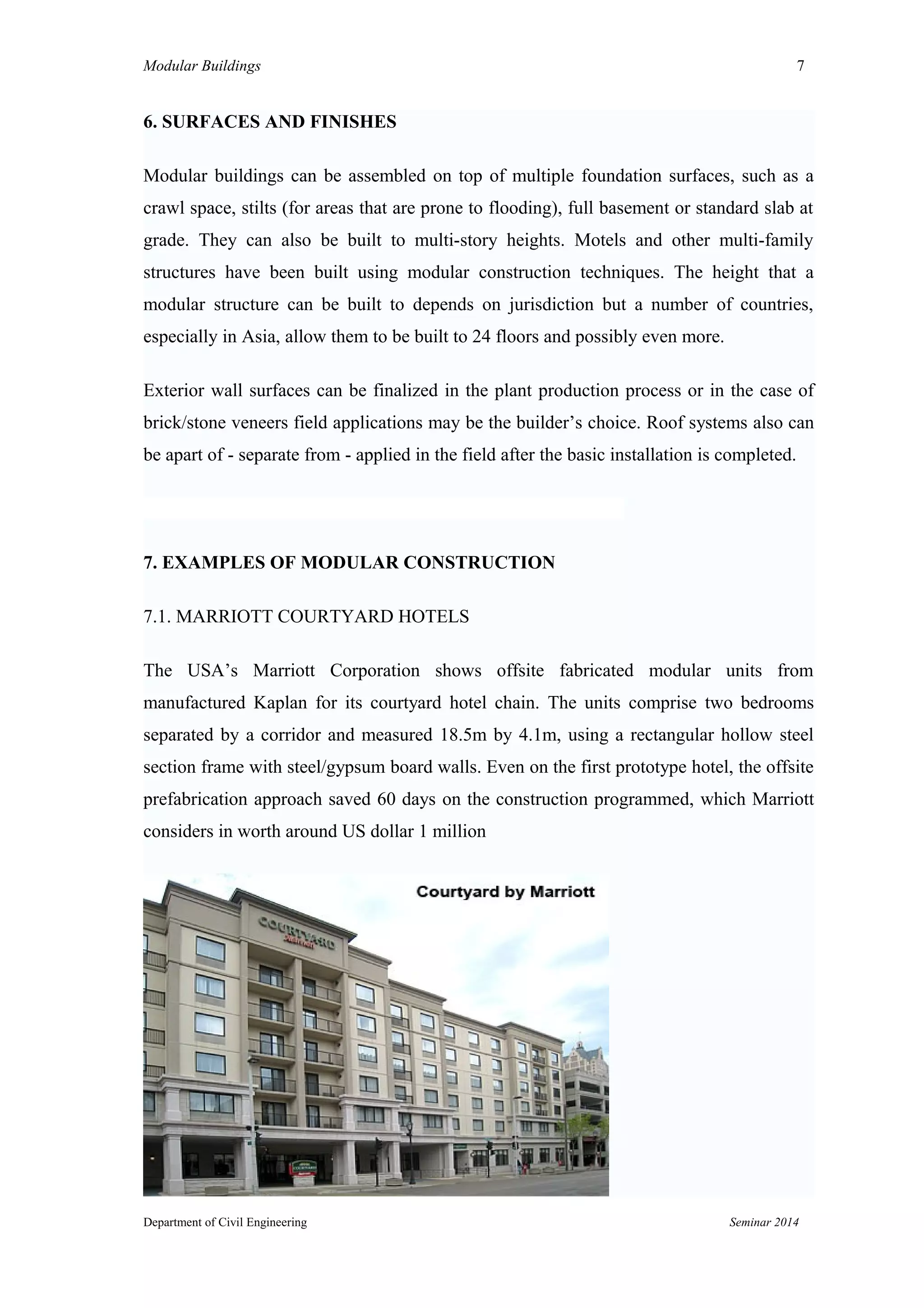 Modular building seminar REPORT 2 | DOC