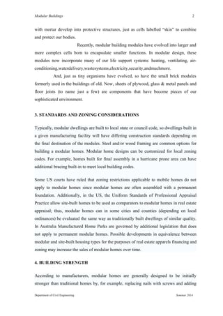 Modular building seminar REPORT 2 | DOC