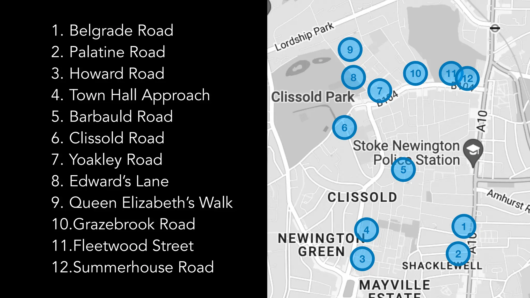 The History of Stoke Newington Street Names | PPT