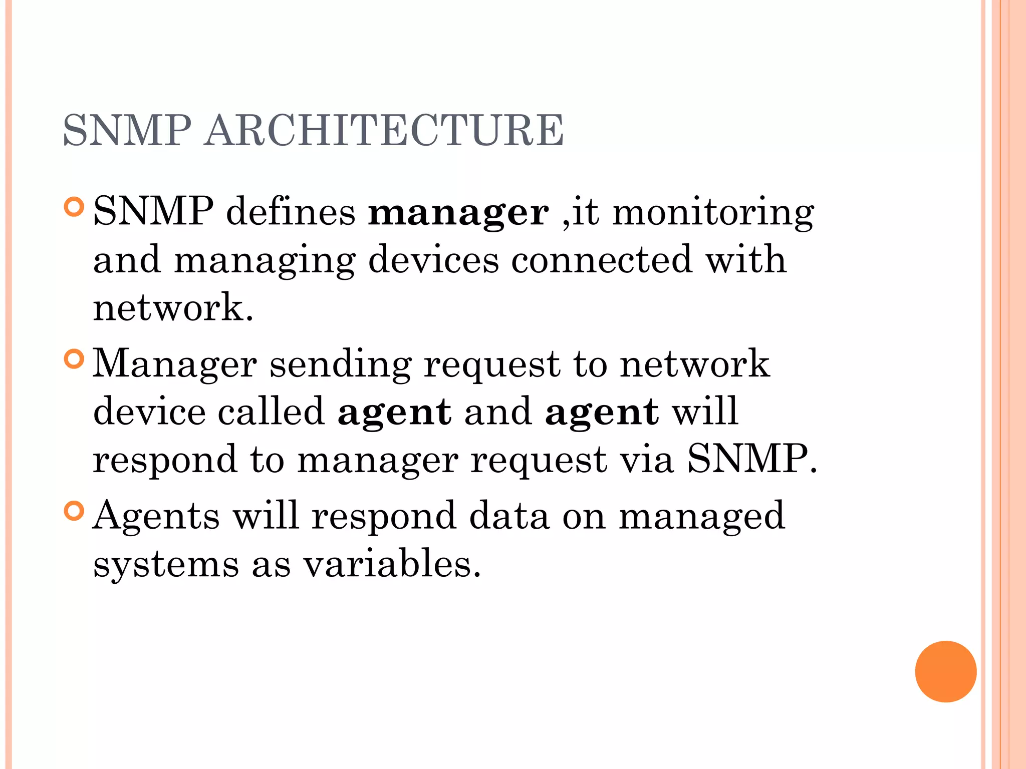 Snmp | PPT