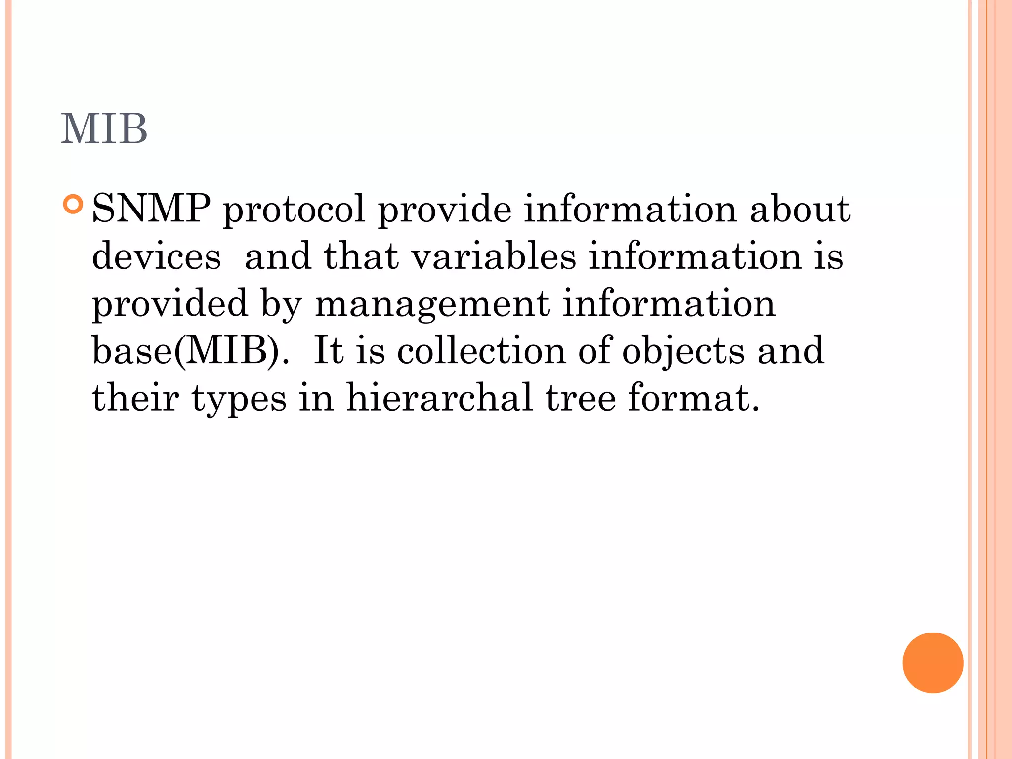 Snmp | PPT