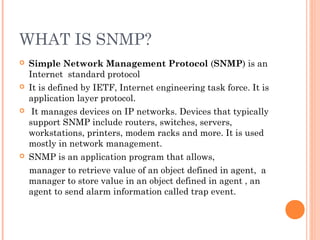 Snmp | PPT